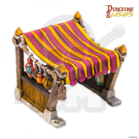 Battle-Models > Market Stalls Set tereny do gier bitewnych i RPG